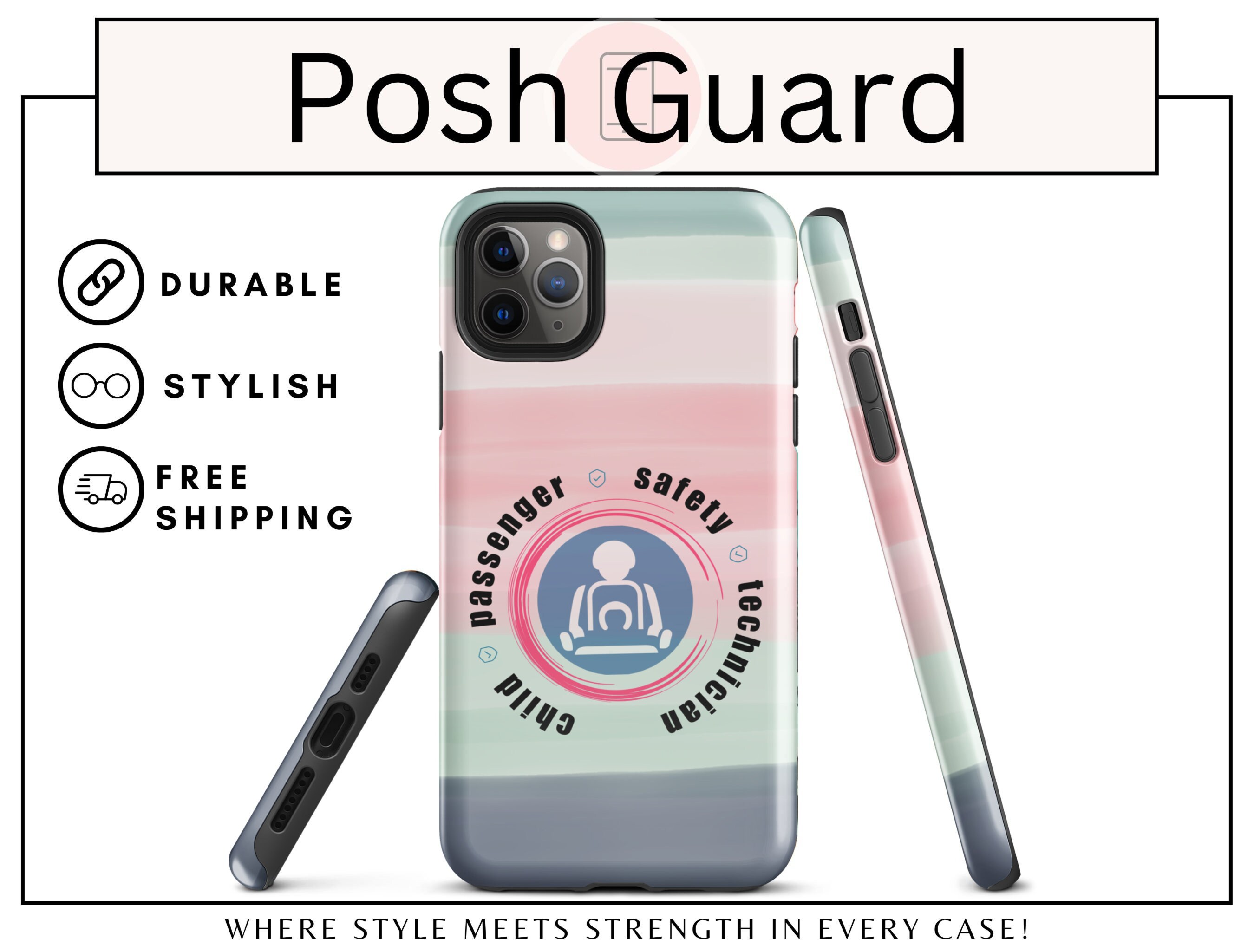 Child Passenger Safety Technician iPhone Case Protector, FREE SHIPPING ...