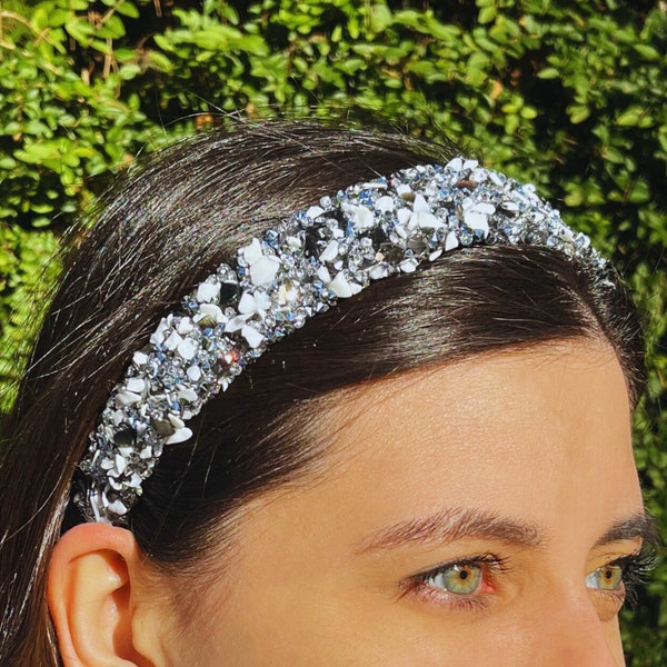 Crystal Headband - Etsy