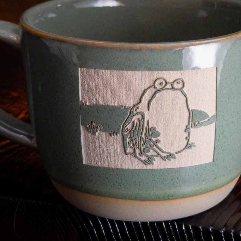 Travel Frog Mug Ceramic - Etsy