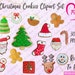 Christmas Cookies Clipart Set: Christmas Gingerbread Clipart ...