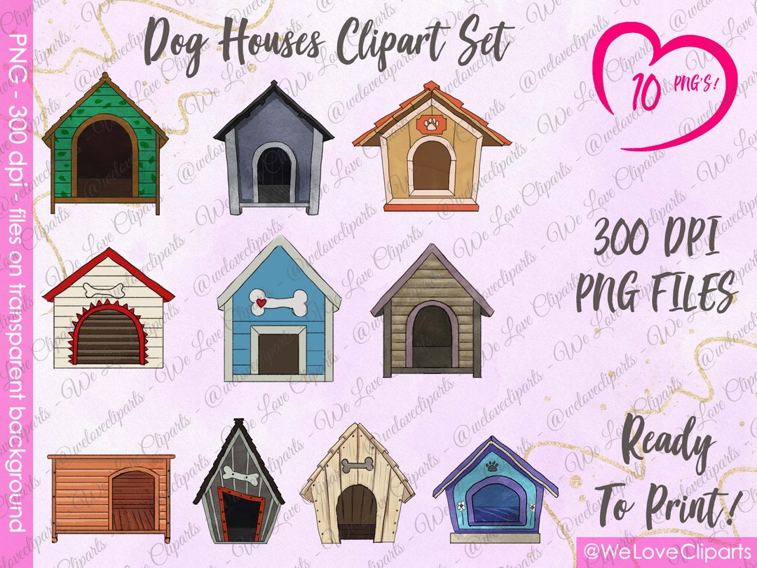 Dog House SVG: - Etsy