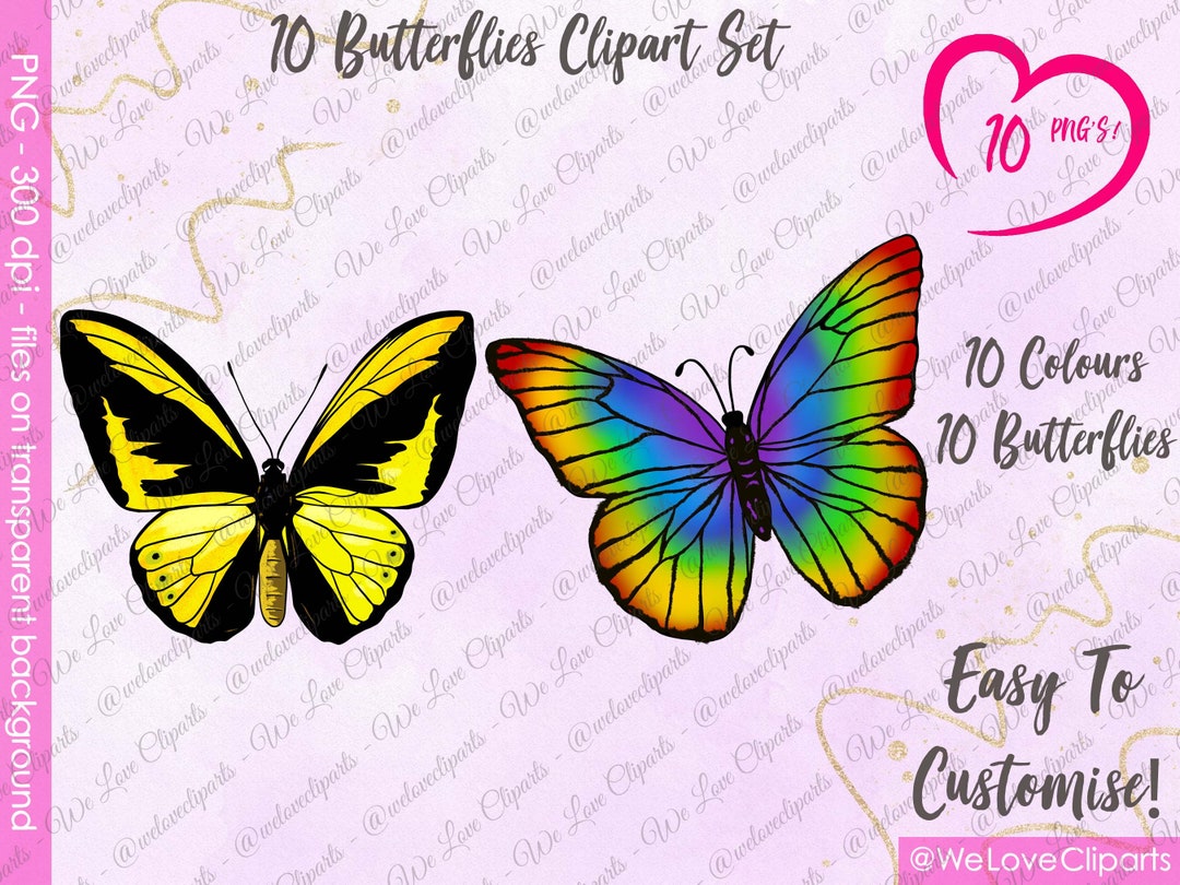 Butterfly SVG | Digital Download and Commercial Use (WLC091) - Etsy