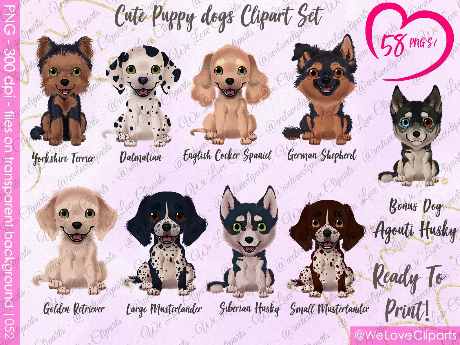 Dog SVG: Puppy Dog Pals for Dog Mum SVG Dog Bundle SVG - Etsy