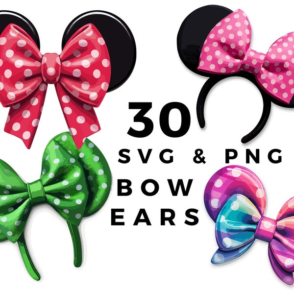 Mickey Ears Svg - Etsy