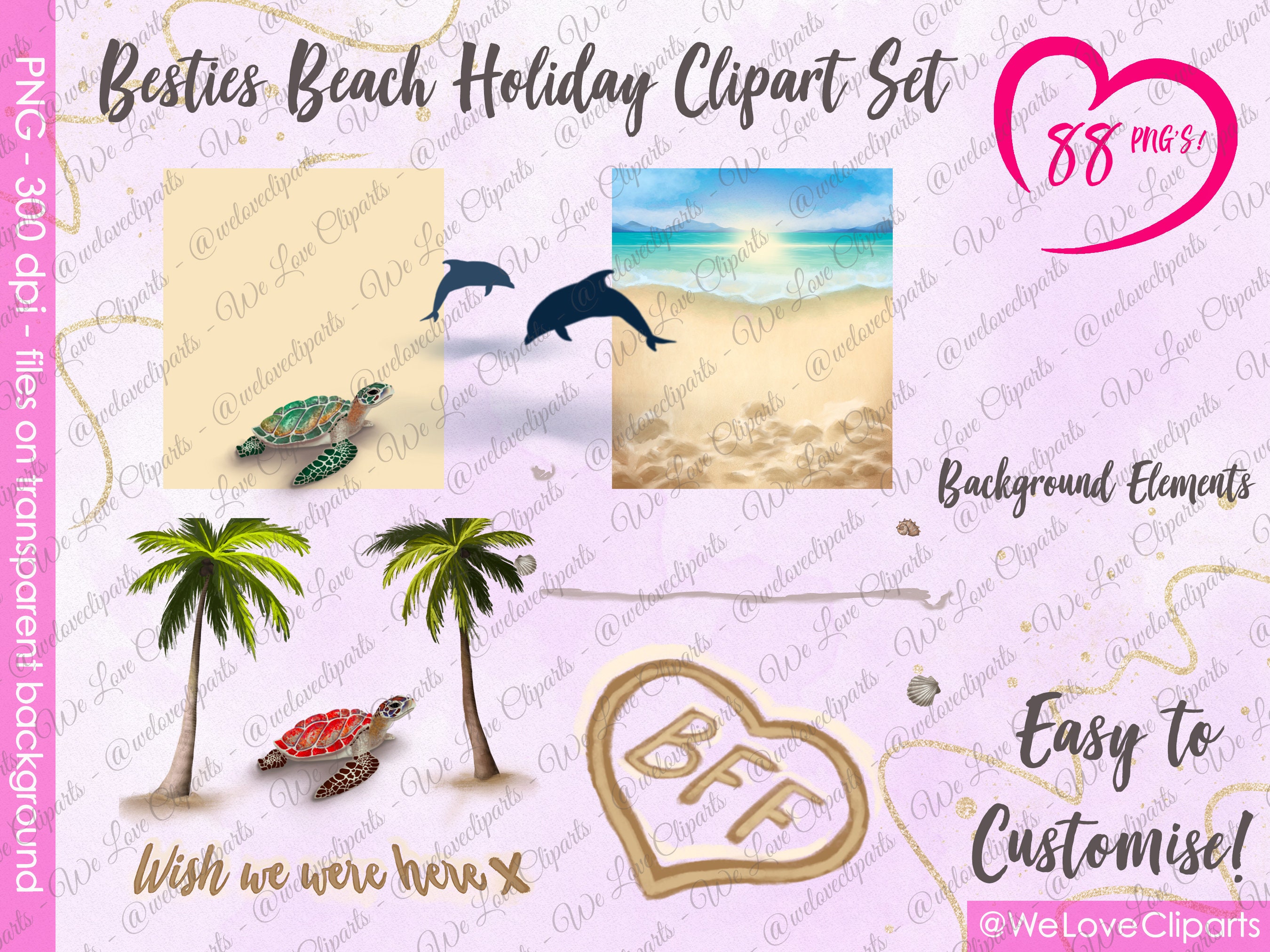 Best Friends Clipart,beach Girl Clipart,african American, Natural Hair ...