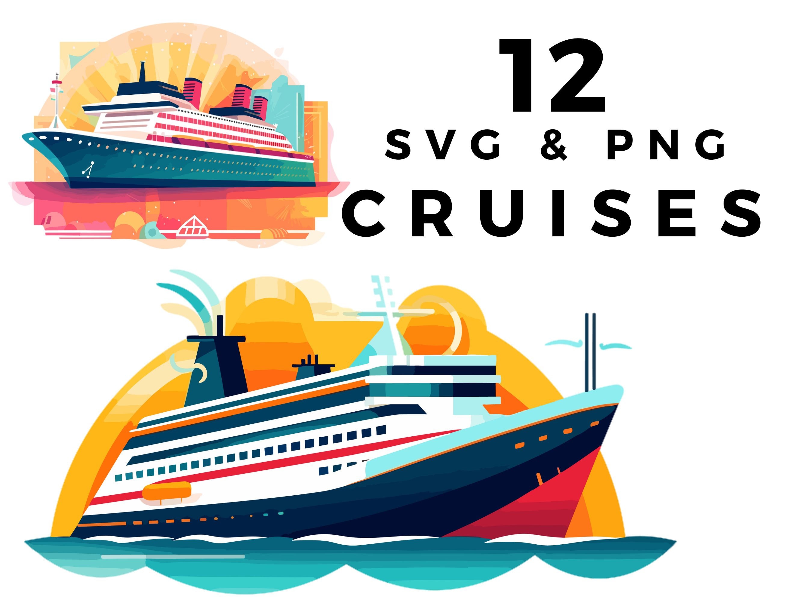 Carnival Cruise Ship Vector