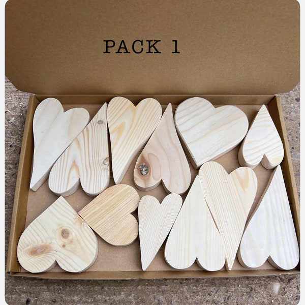 Wooden Heart - Etsy