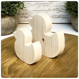 Wooden Duck Shape, Set of Two, Handmade, Hand Cutout, Rustic Decor ...