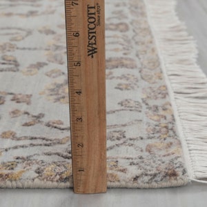 2.6x10 Tree of Life Runner Rug Vintage Rug 100% Handmade Wool & Silk ...