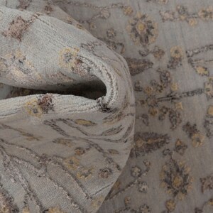 2.6x10 Tree of Life Runner Rug Vintage Rug 100% Handmade Wool & Silk ...