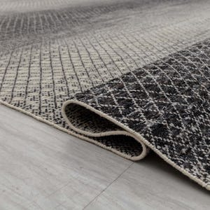 13x12 Large Area Rug Gray Charcoal Gabbeh Style Savannah Rug Handmade ...