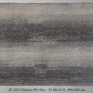 13x12 Large Area Rug Gray Charcoal Gabbeh Style Savannah Rug Handmade ...