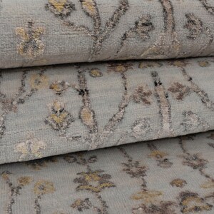 2.6x10 Tree of Life Runner Rug Vintage Rug 100% Handmade Wool & Silk ...