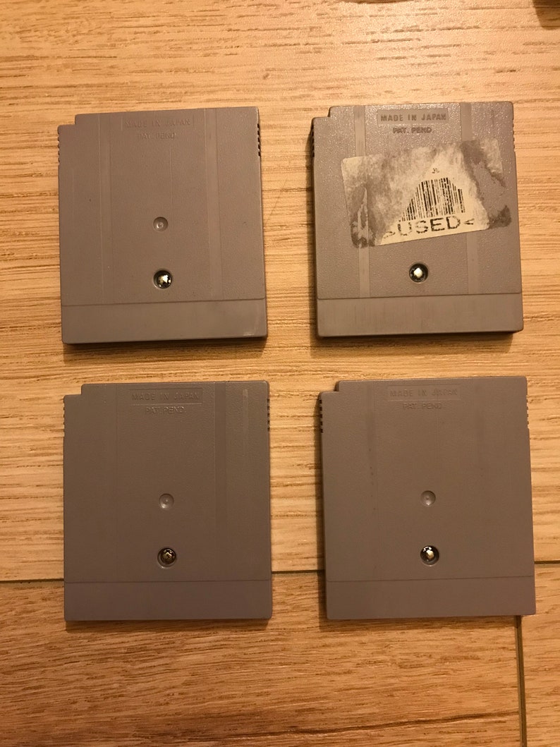 Original Gameboy Bundle, Games Plus Attachments! - Etsy
