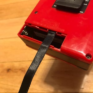 Awesome Vintage Red Portable Cassette Player! - Etsy