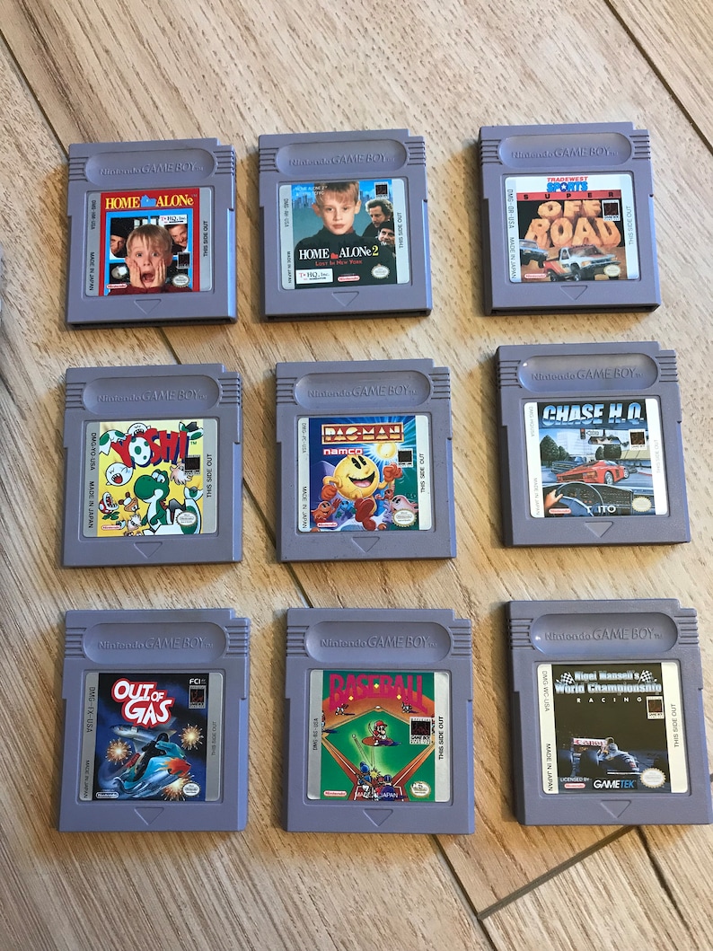 Original Gameboy Plus Games Lot! - Etsy