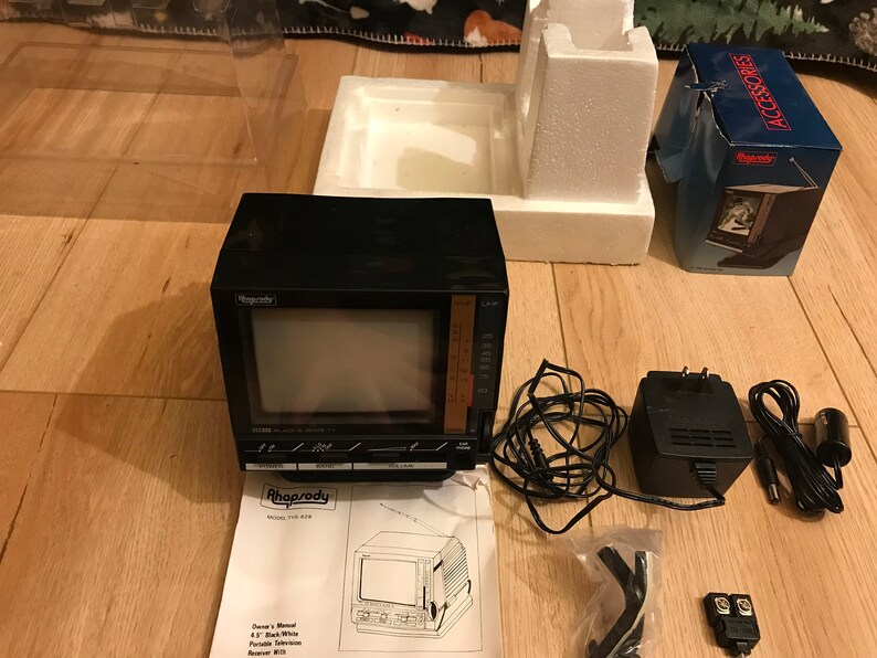 Vintage 1980s Rhapsody Mini TV Like New - Etsy