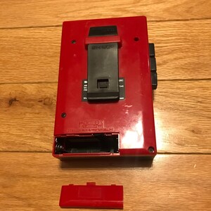 Awesome Vintage Red Portable Cassette Player! - Etsy