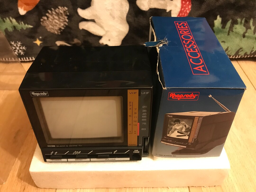 Vintage 1980s Rhapsody Mini TV! Like New! - Etsy