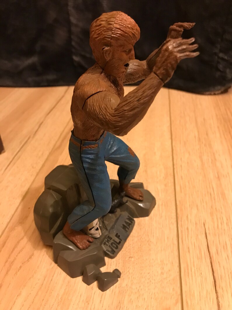 Vintage 1962 Aurora Wolf Man Model Kit! - Etsy