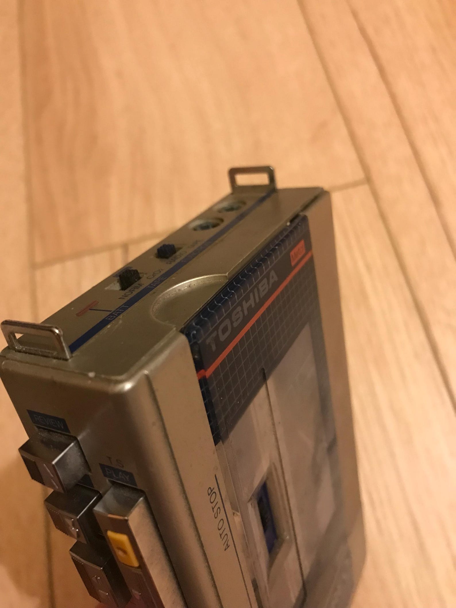 Vintage 1980s Toshiba Walkman! Parts or Prop - Etsy