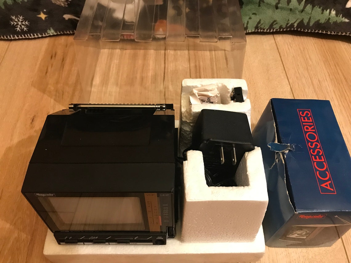 Vintage 1980s Rhapsody Mini TV Like New - Etsy