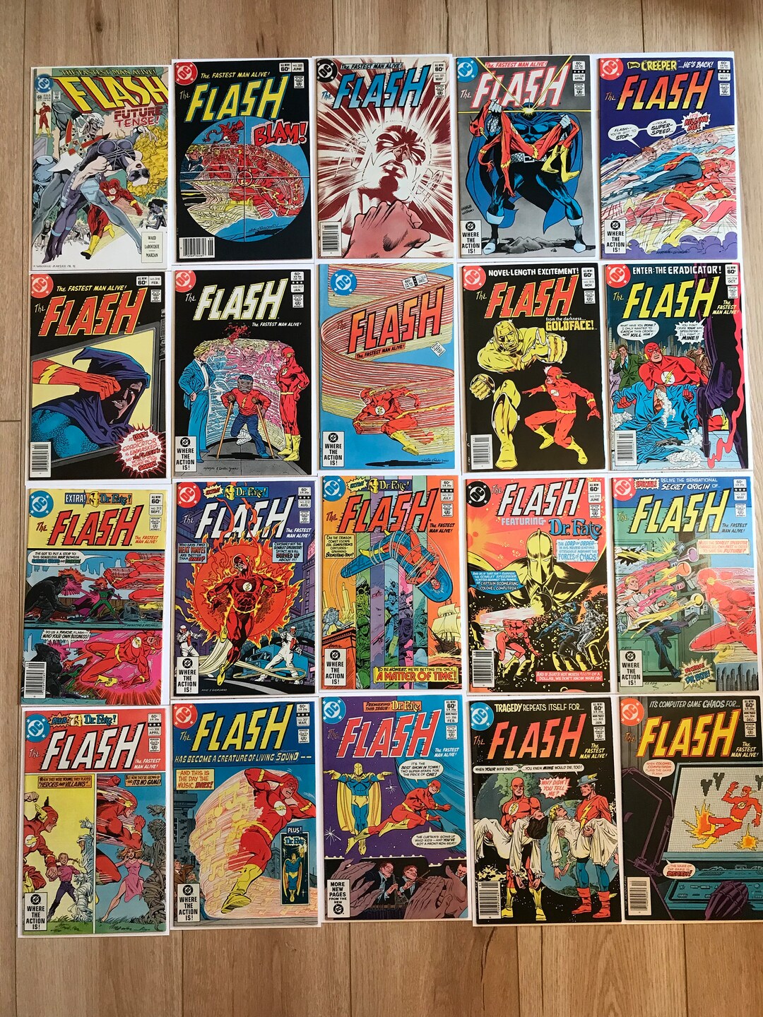 Awesome DC Flash Comics Lot! - Etsy
