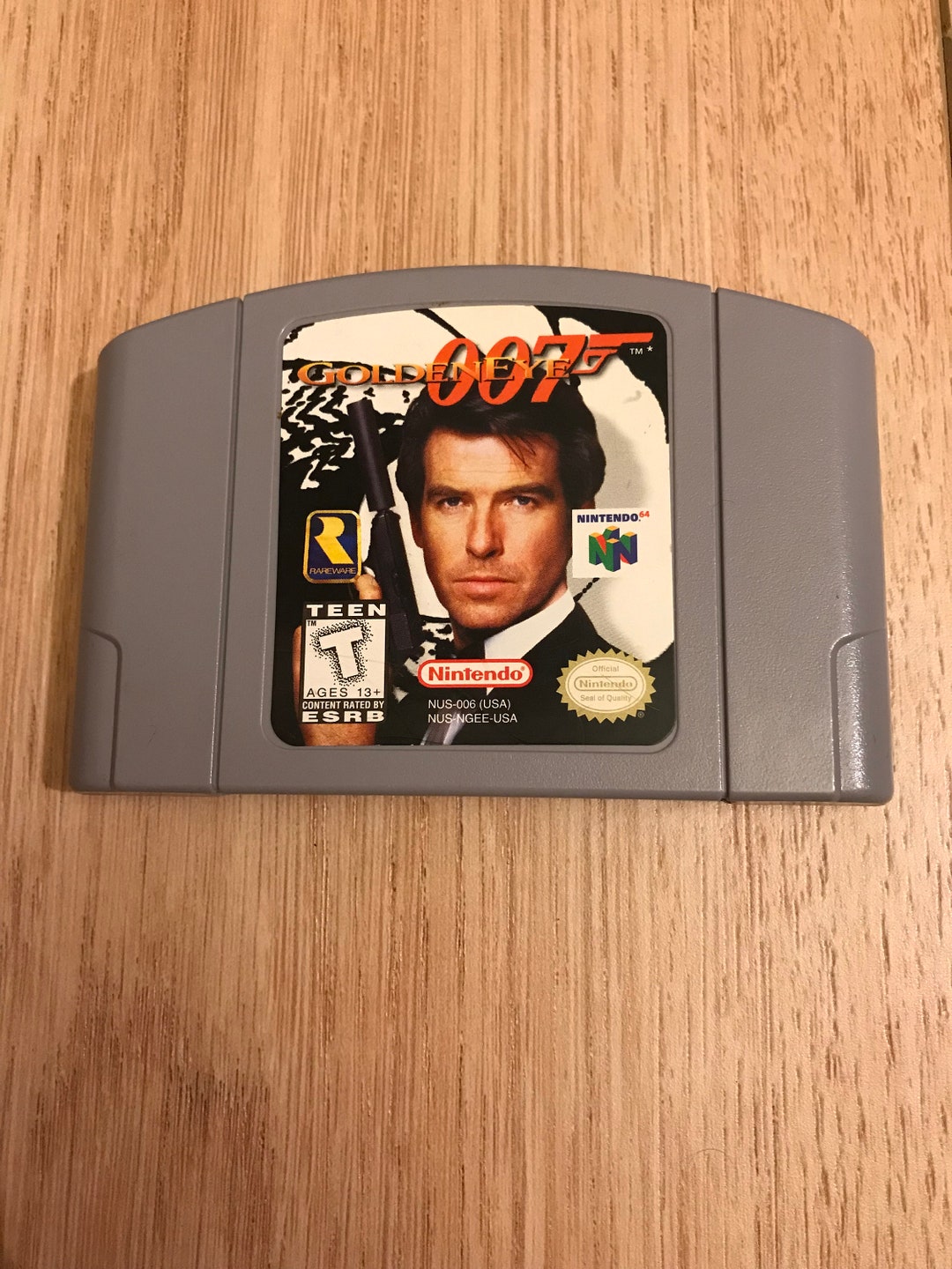 Goldeneye 007 N64 Nintendo 64, 1997- Authentic & Tested Working ...