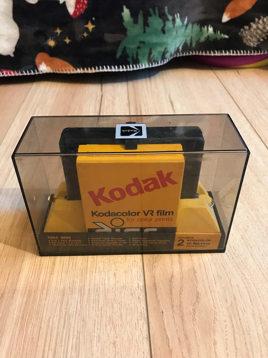 Kodak Disc 8000 Camera Still in Display With Unopened Film and Mint ...