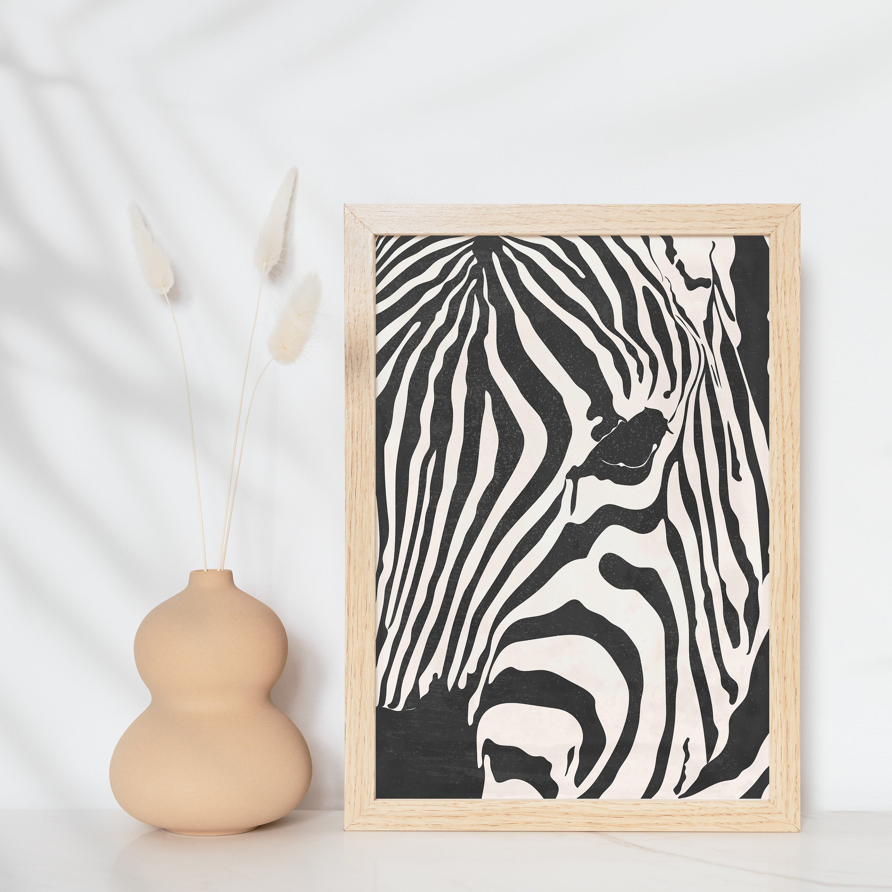 Zebra Art Print, Zebra Wall Art, Abstract Zebra Prints, Zebra Home ...