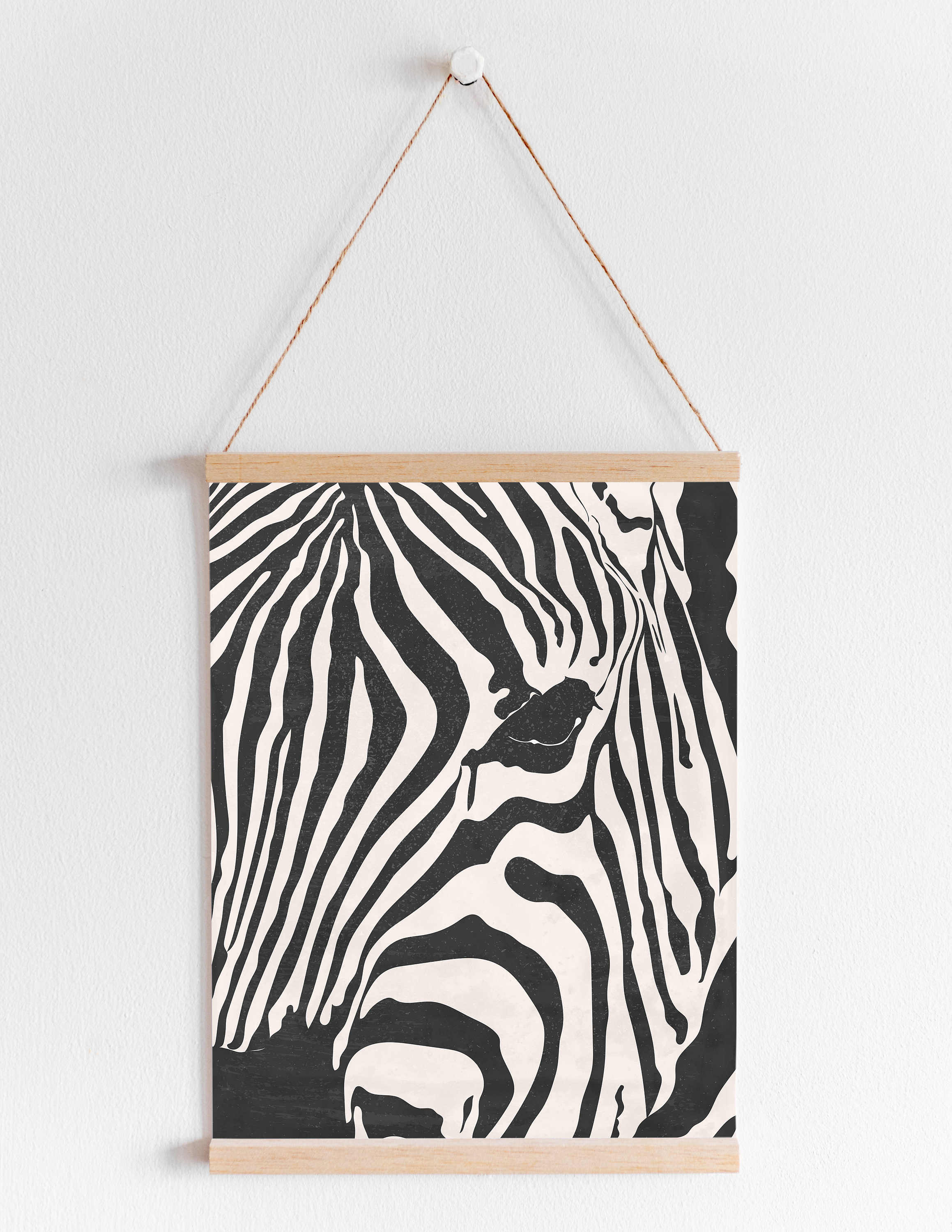Zebra Art Print, Zebra Wall Art, Abstract Zebra Prints, Zebra Home ...