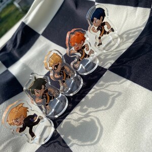 Haikyuu Running Standees First Years Karasuno - Etsy