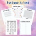 Pen Pal Letter Set | Letters With Friends and Family | Letter and Game ...