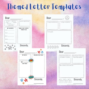 Pen Pal Letter Set | Letters With Friends and Family | Letter and Game ...
