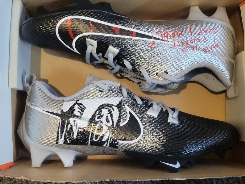 Custom Football Cleats - Etsy