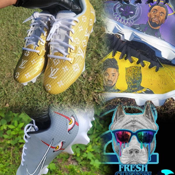 Youth Custom Cleats - Etsy