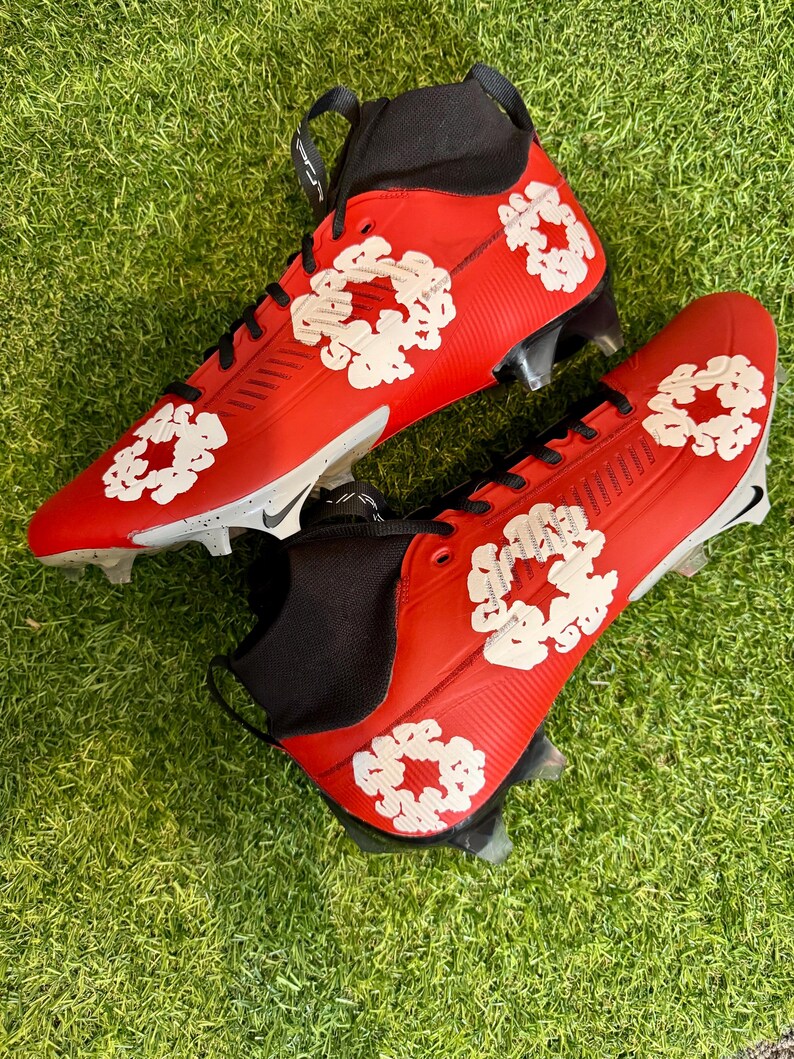 Custom Football Cleats - Etsy