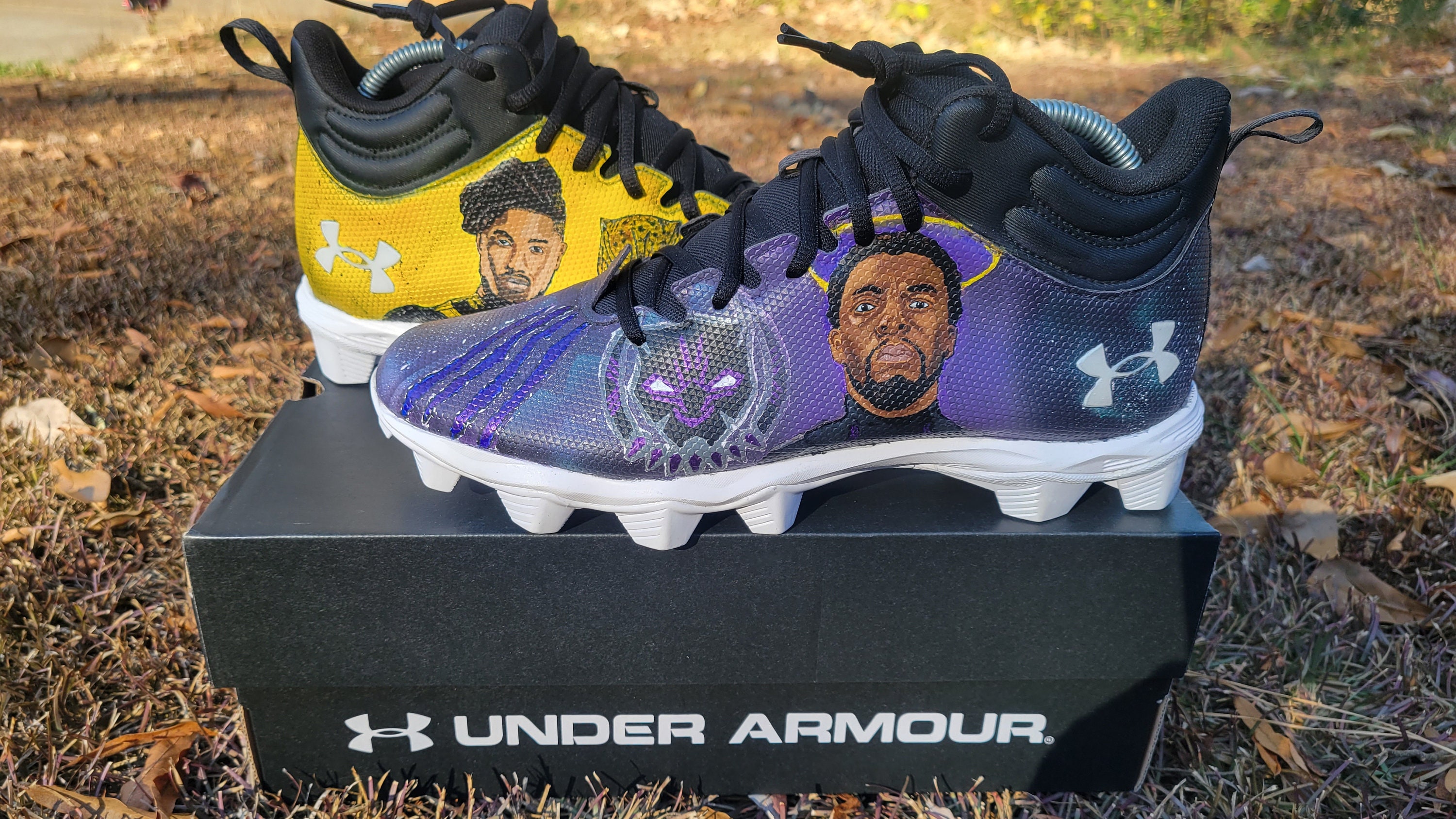 Custom Under Armour Cleats - Etsy