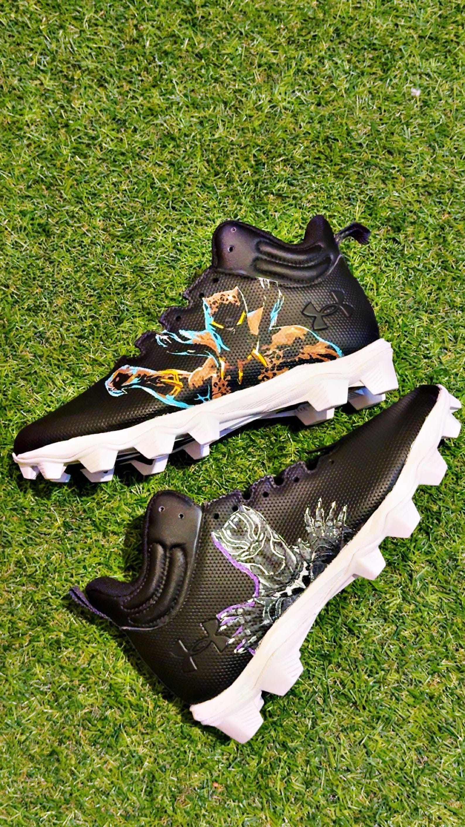 Custom Football Cleats (made to Order) - Etsy