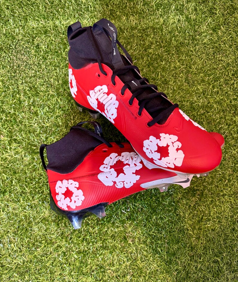 Custom Football Cleats - Etsy