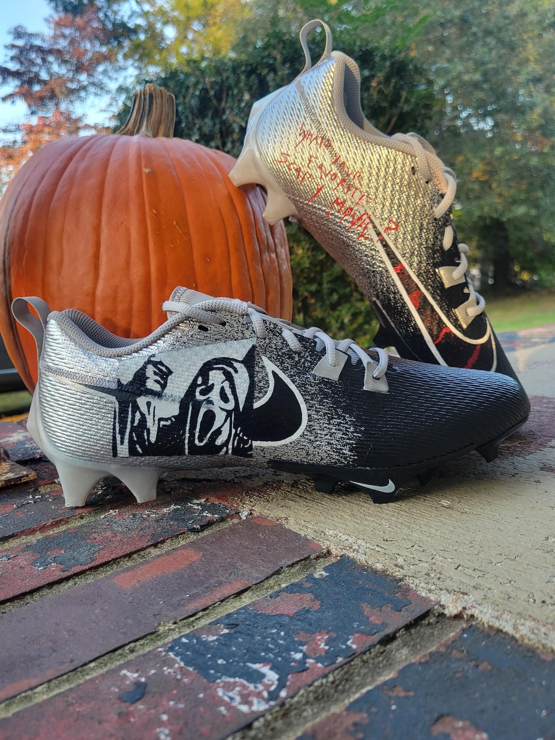 Custom Football Cleats - Etsy