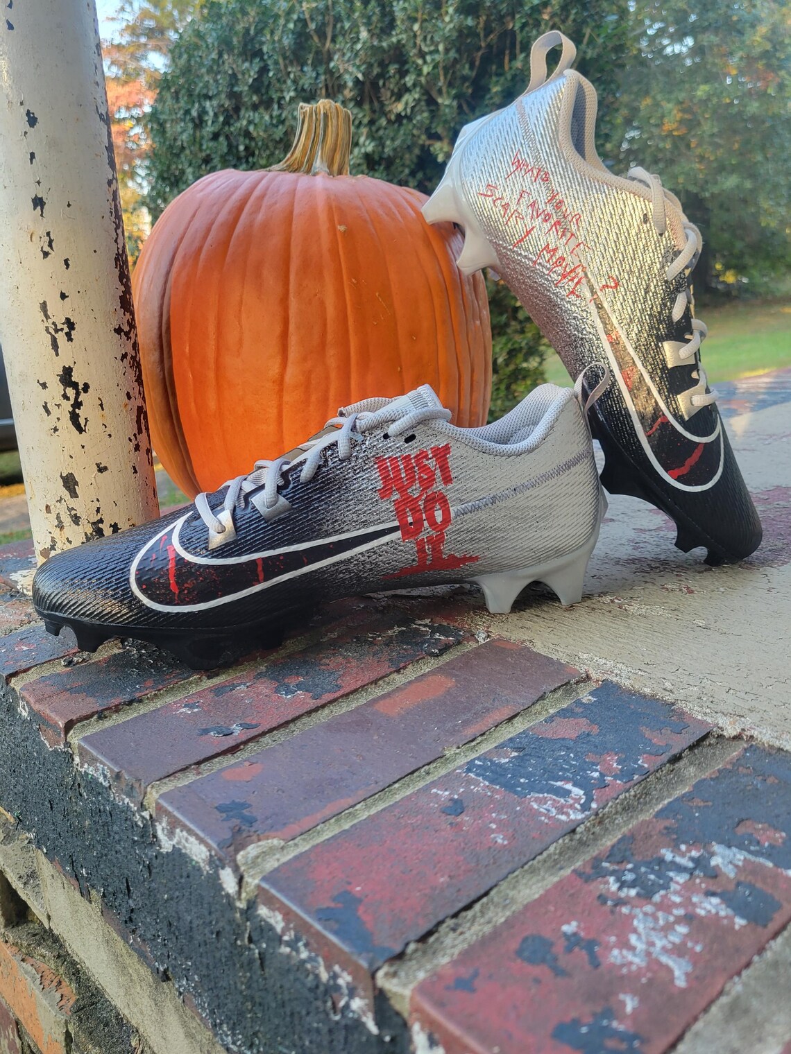 Custom Football Cleats - Etsy
