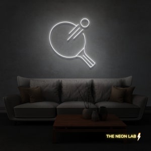 Table Tennis Sign for the Ultimate Ping Pong Player, for the Bar, Home ...