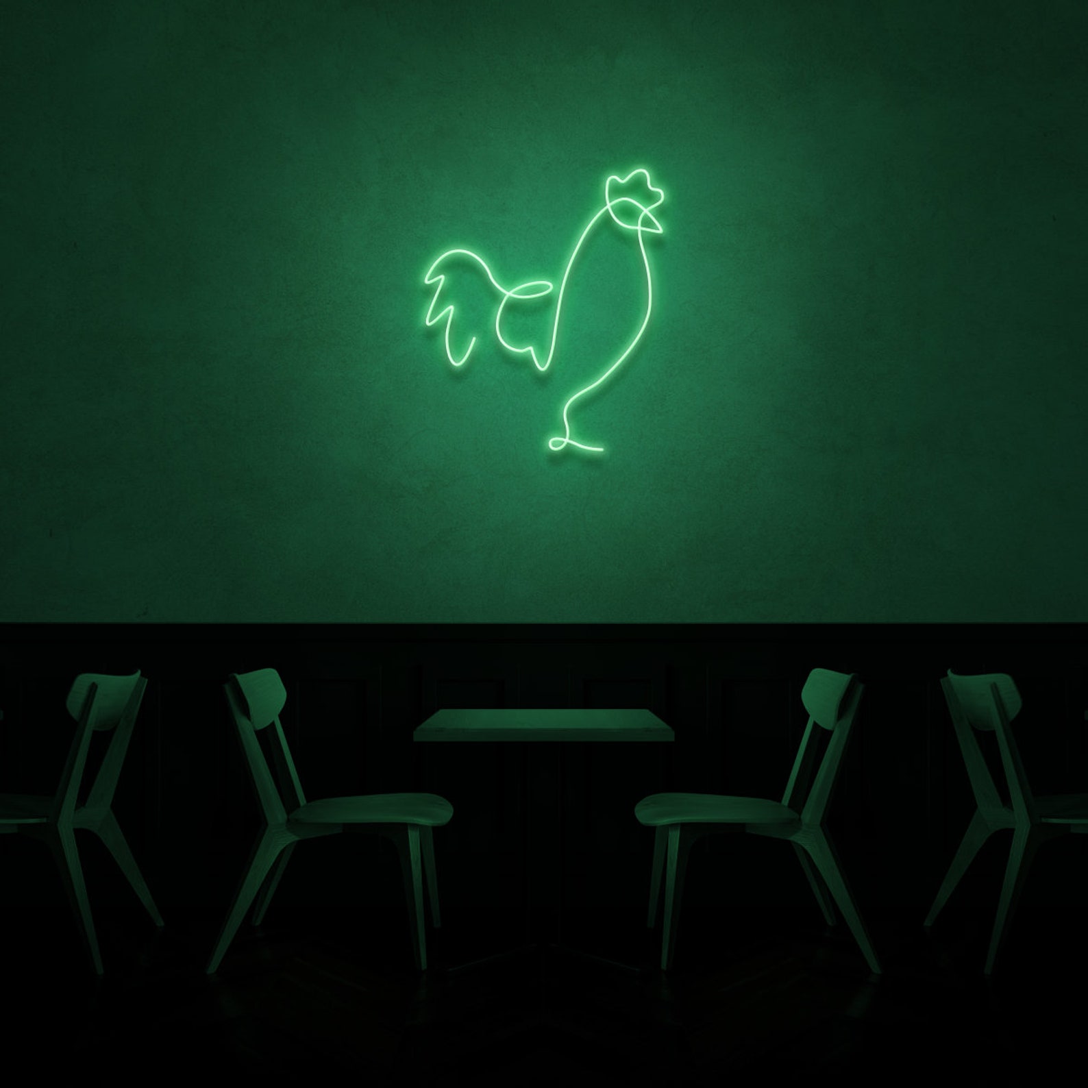 Rooster Neon Sign, Farmhouse Decor, Kids Night Light - Etsy