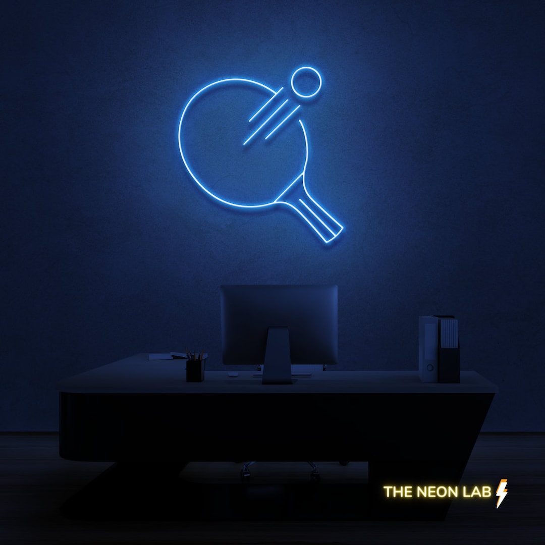 Table Tennis Sign for the Ultimate Ping Pong Player, for the Bar, Home ...