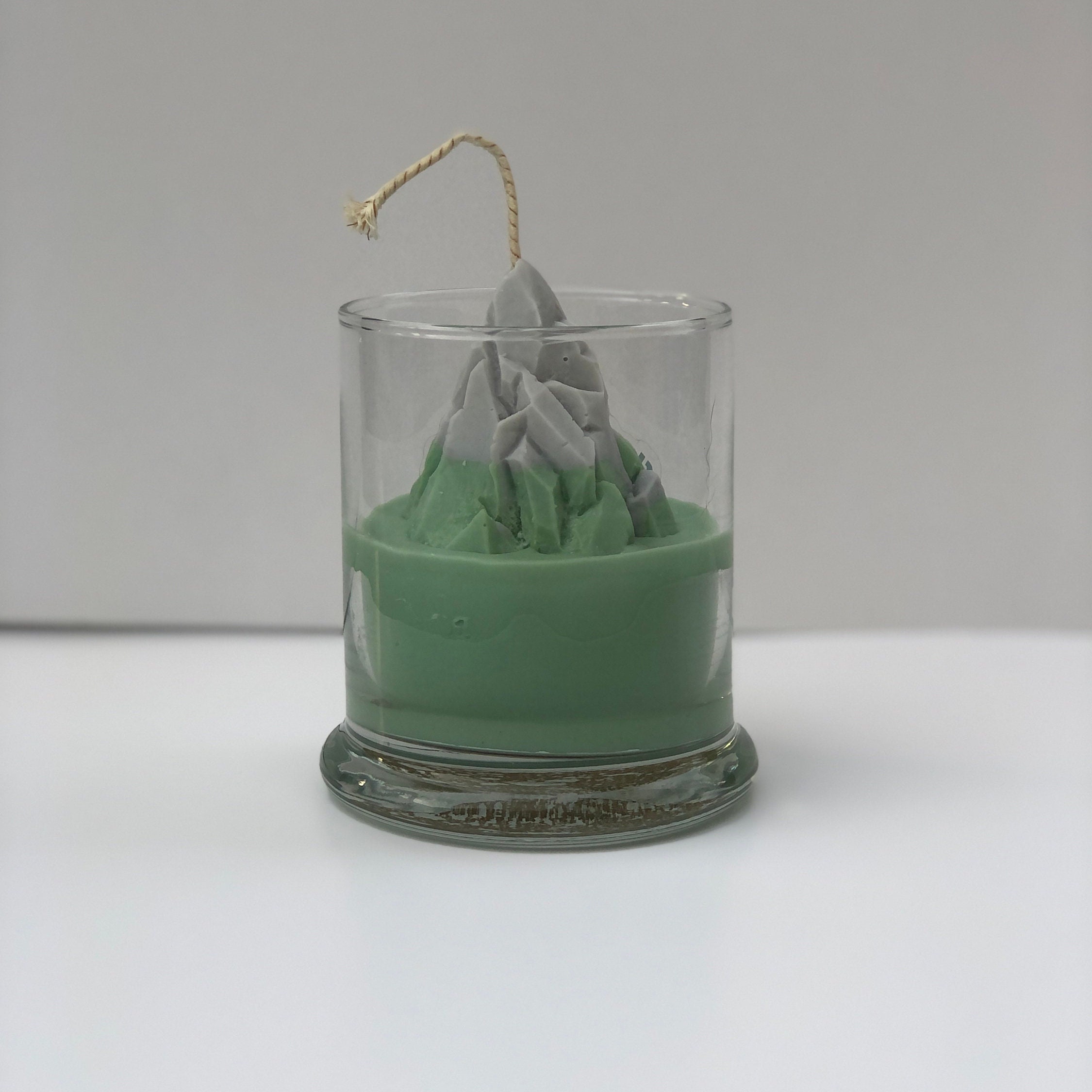 Handmade Contemporary Modern Mountain Soy Wax Candle Made in - Etsy