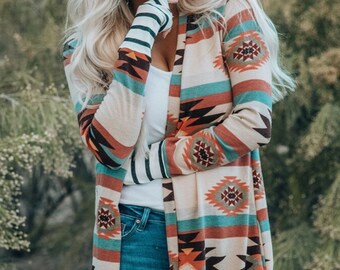 Aztec Cardigan - Etsy
