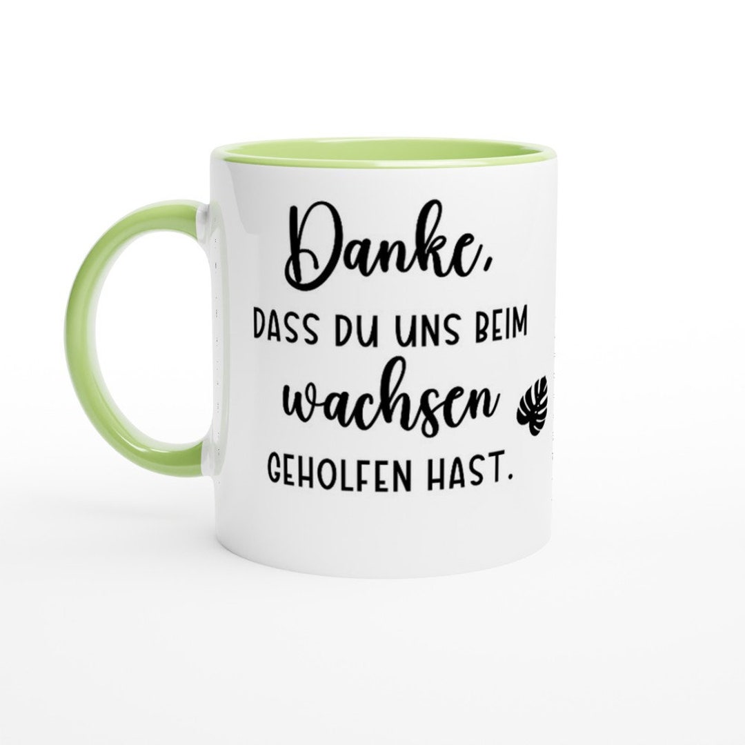 Mug Thank You for Helping Us Grow. Farewell Kindergarten, Nursery ...