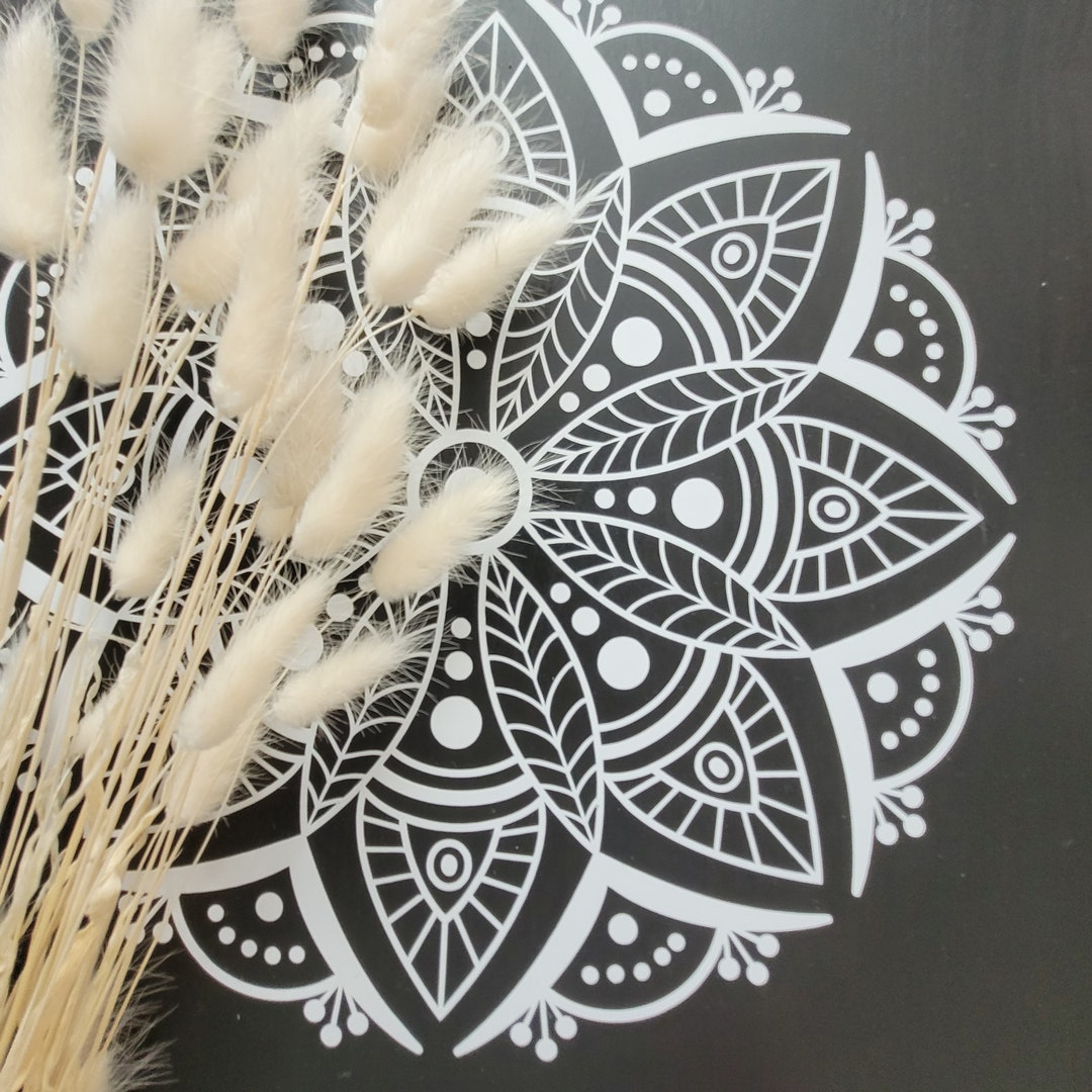 Mandala Xxl Window Sticker - Etsy
