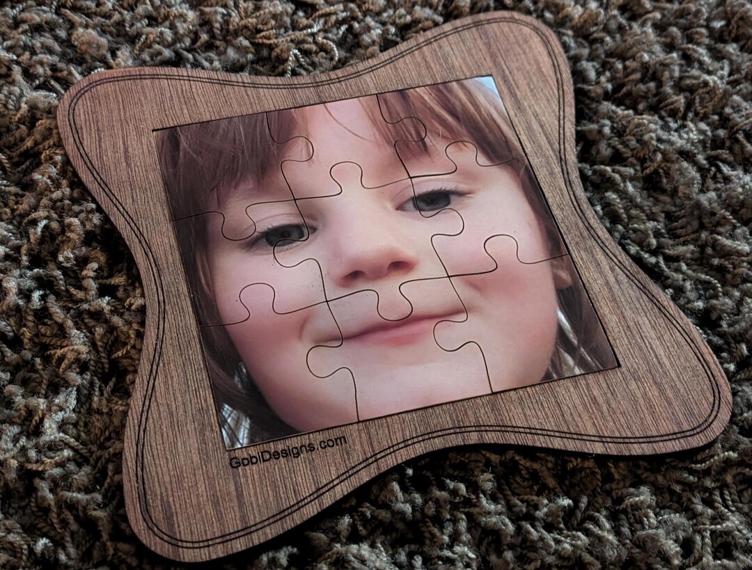 Custom 9-piece Kids Photo Puzzle - Personalized & Durable! - Etsy